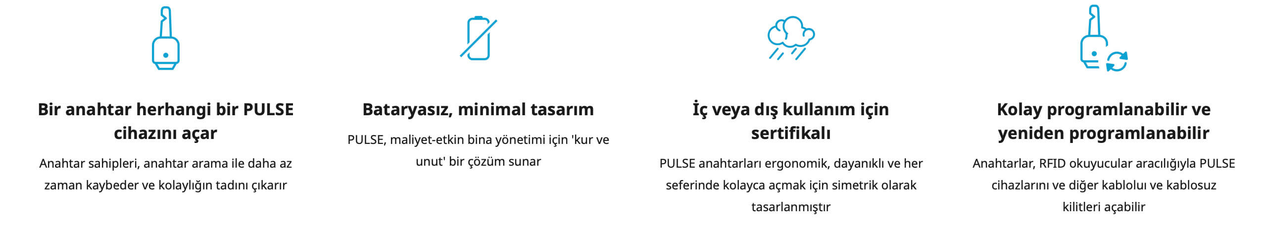 ASSA ABLOY PULSE Programlanabilir Anahtar